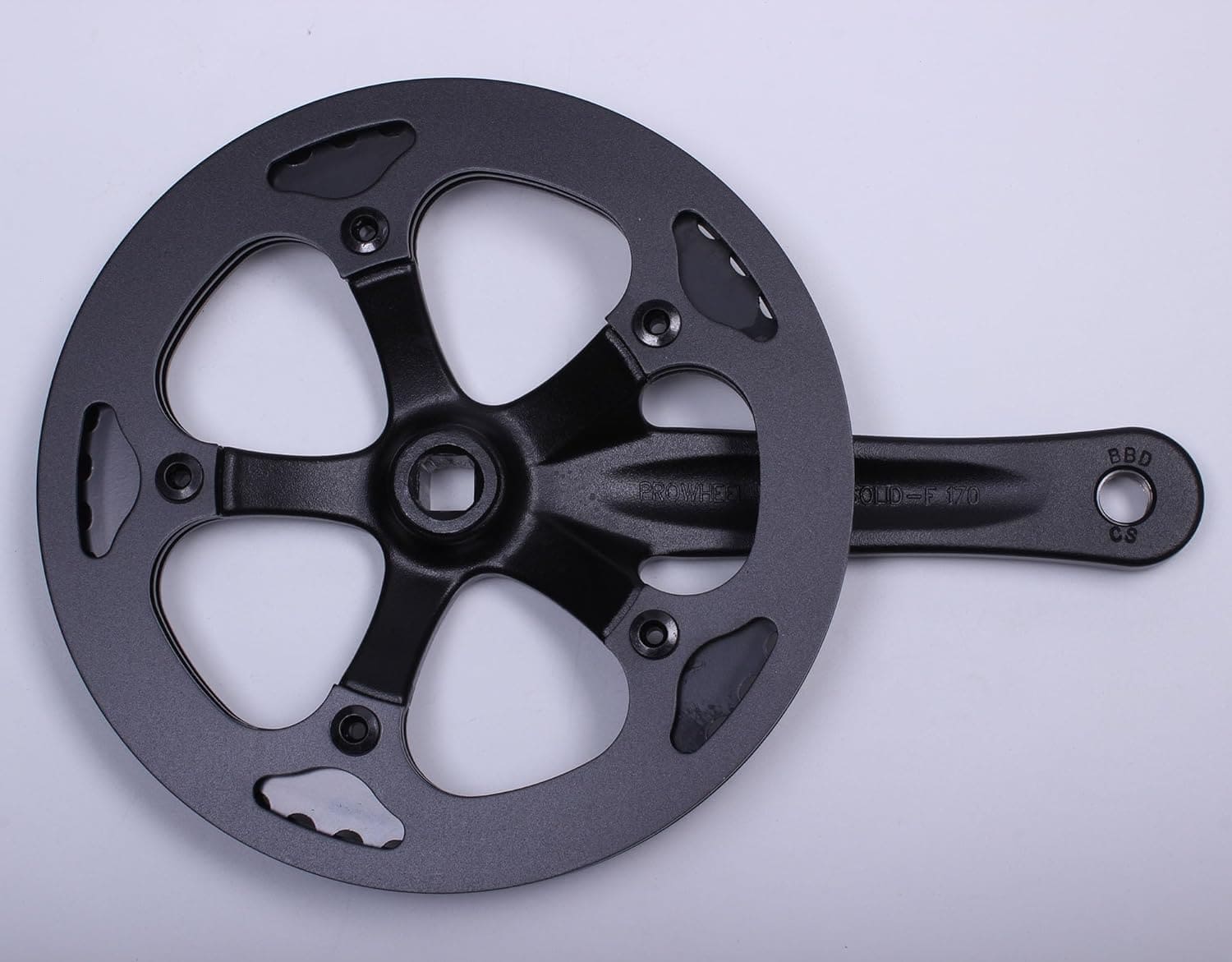 Crank Set PROWHEEL 46T 170MM Bike Double Chainring Guard – Kasen Bikes