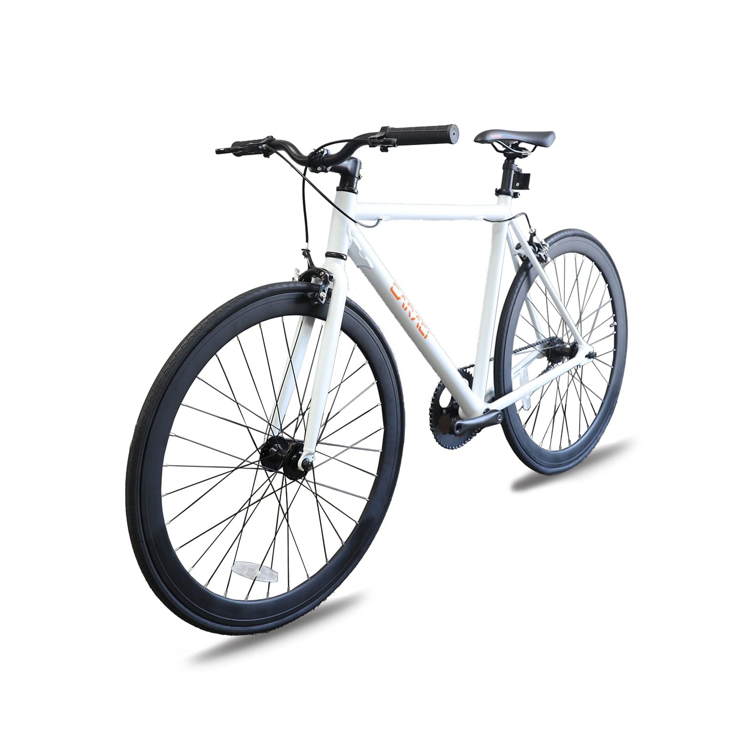Caraci Road Bike - Fixed Gear Single Speed - Lightweight Alloy Frame ...